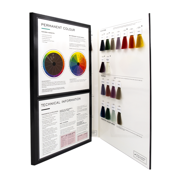 REF Colour Chart Permanent & Soft Colours | the-lick-uk