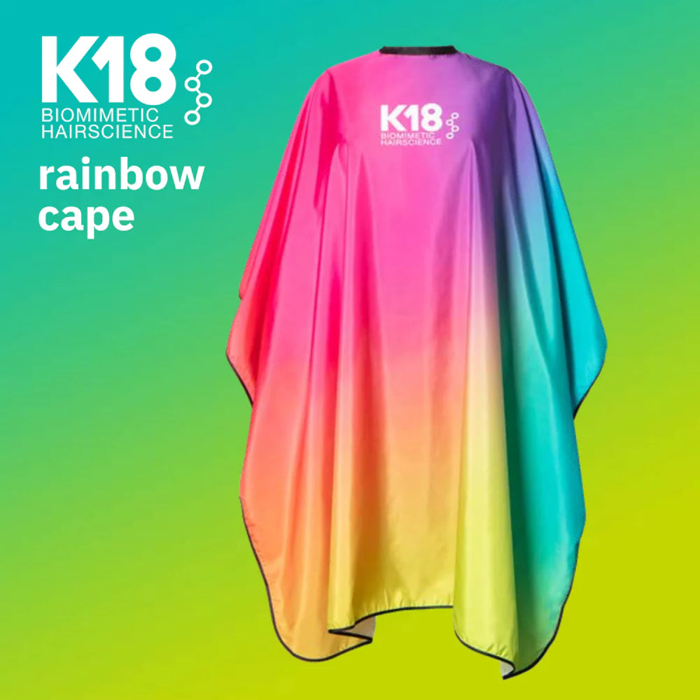 K18 Salon Rainbow Cape The lick uk k18-salon-rainbow-cape-the-lick-uk